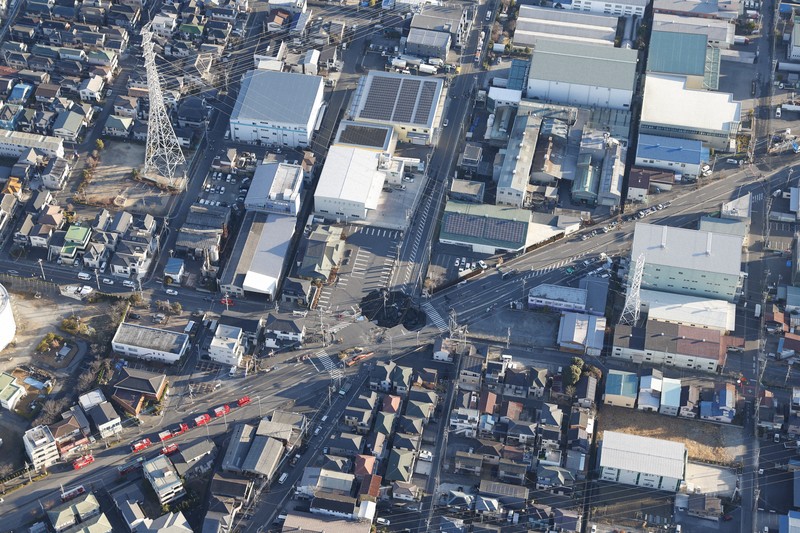 埼玉・八潮で道路陥没 [写真特集1/13] | 毎日新聞