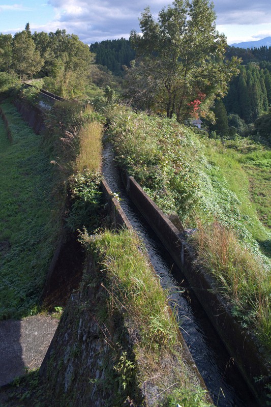 Retro Japan: 130-km irrigation channels in Oita Pref. show centuries of ...