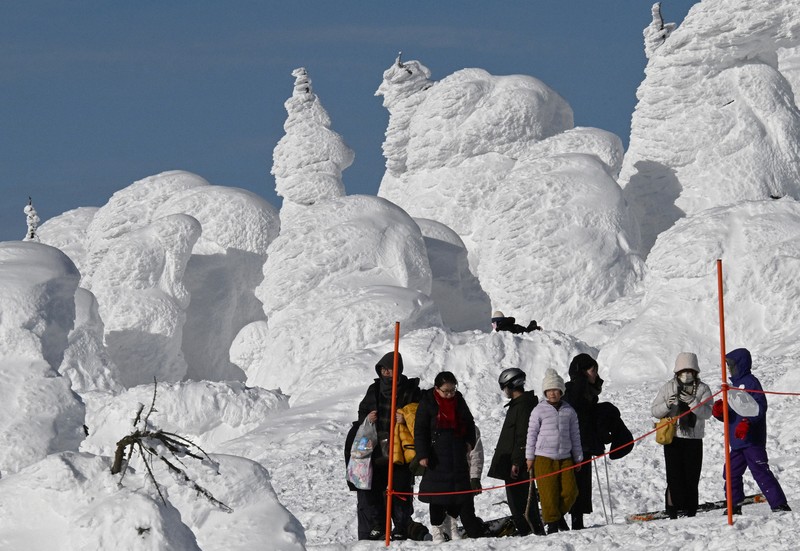 Easy Japanese news in translation: Ice trees at best in Yamagata ...