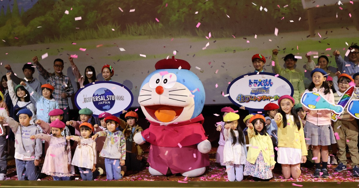 Easy Japanese news in translation: Doraemon attraction opens at USJ in ...