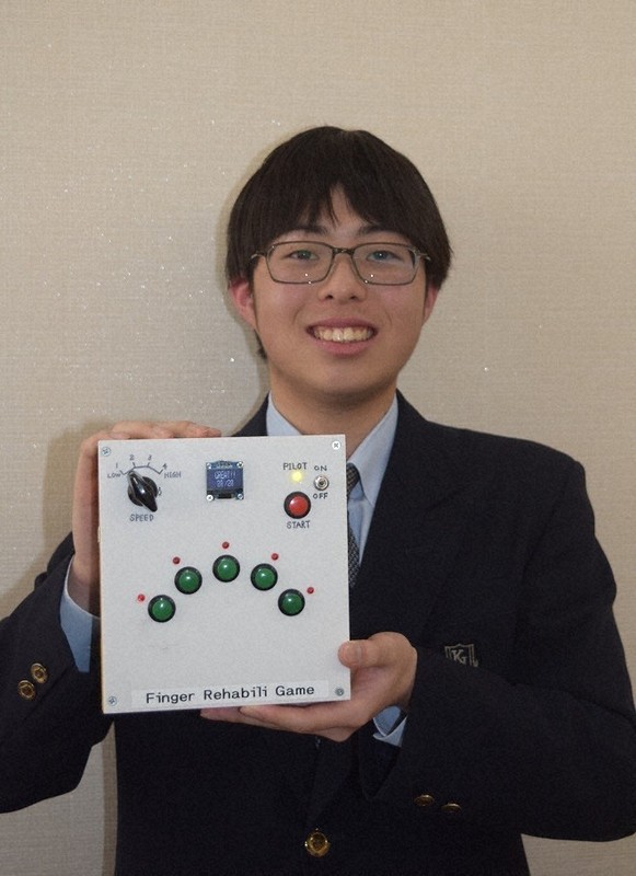 Japan high schooler develops finger rehabilitation game to help injured ...