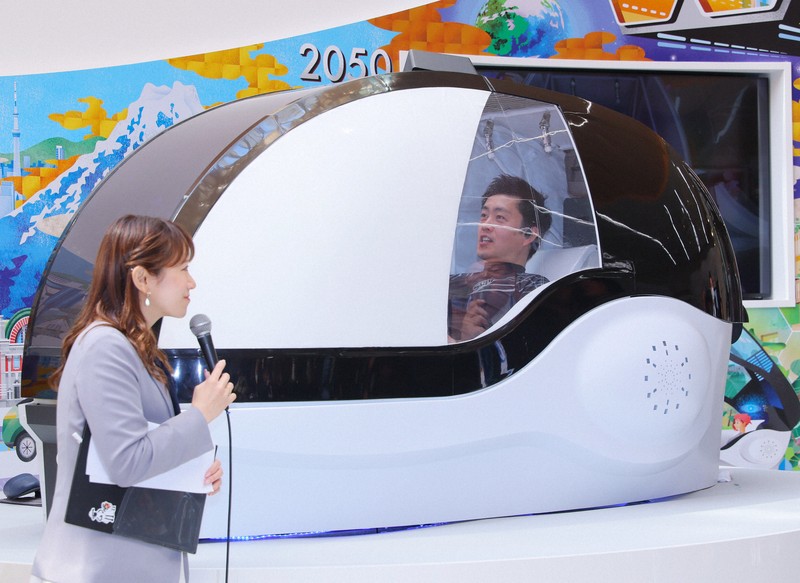 'Feels good': Osaka governor tests futuristic 'human washing machine ...