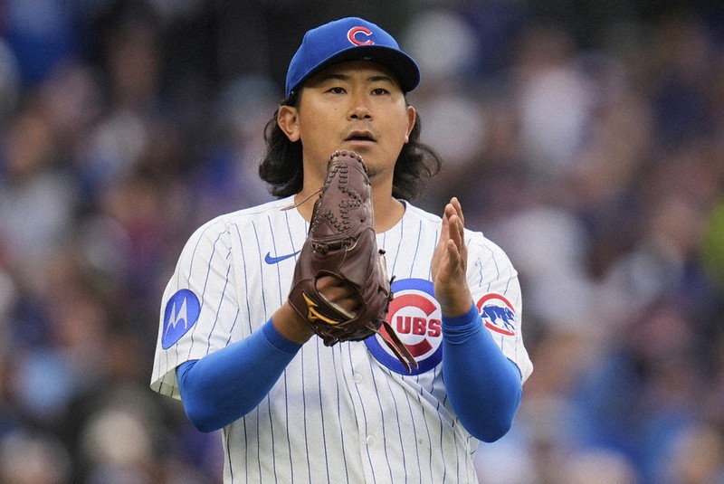 Shota Imanaga looks quite comfortable once again in his second home ...