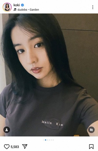 Koki, 美麗メークショットからキュートなすっぴんまで！最新ショットを披露（スポニチ） | 毎日新聞