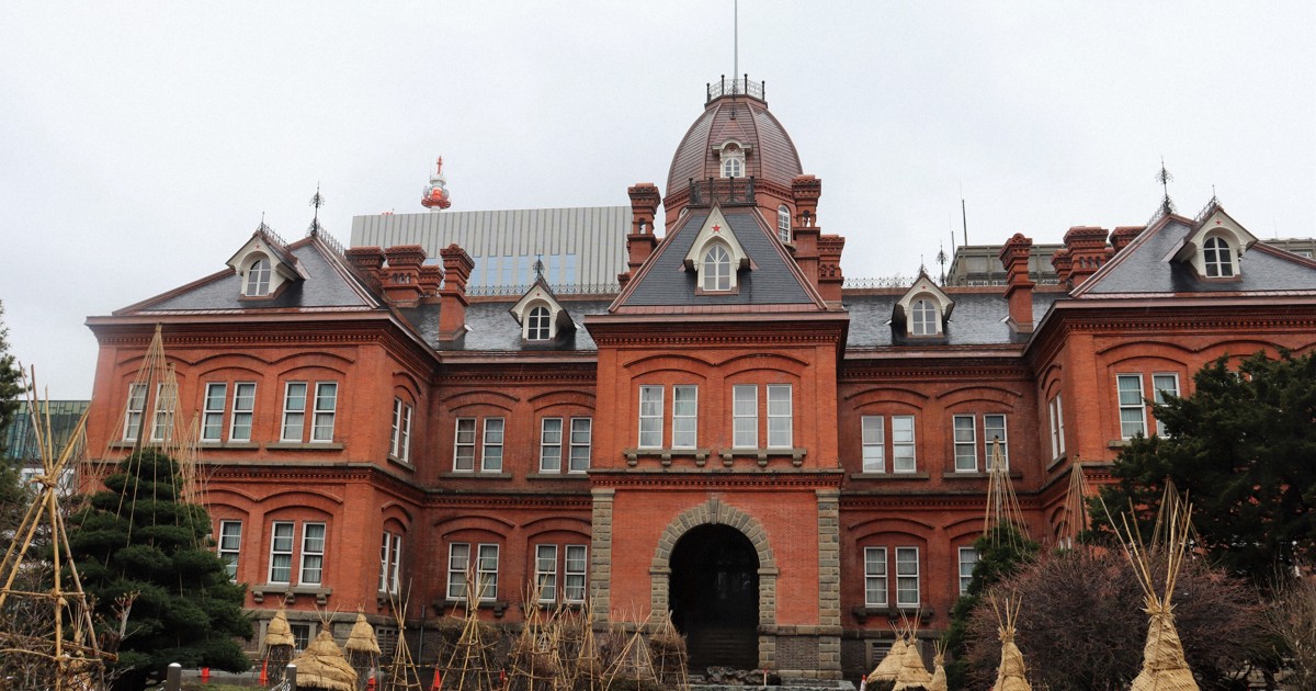 Historic red brick building in Sapporo to rent spaces for weddings ...