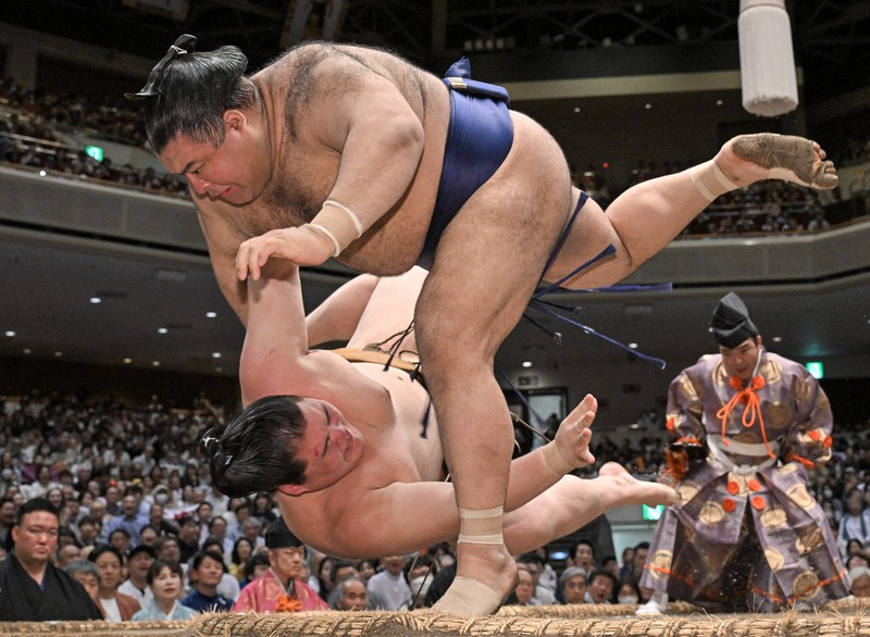 Natsu 2025 day 7 pics overview - Honbasho Talk - Sumo Forum
