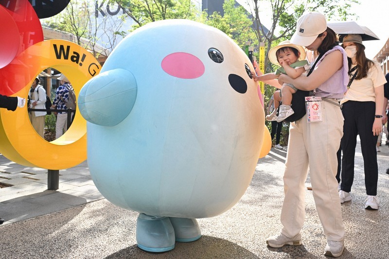 In Photos: Unique mascots from various countries popular among Osaka ...