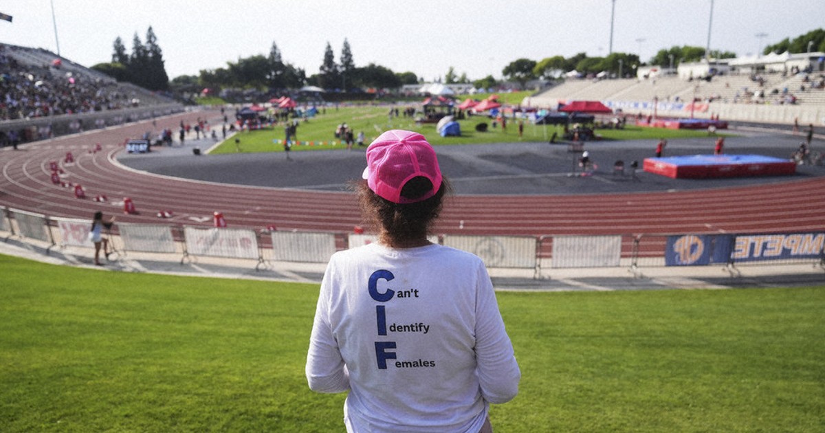 Trans athlete wins girls high jump event at California track and field ...