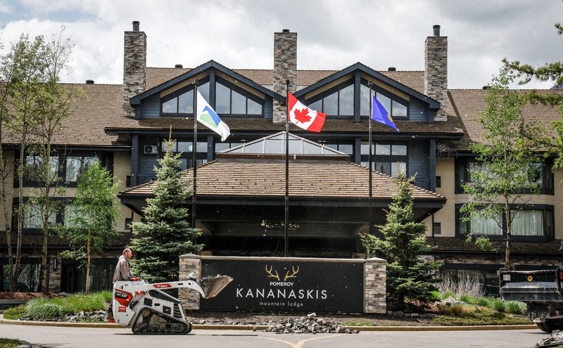 2025年G7開催地カナナスキス 壮観な風景広がる「隠れ家」 [写真特集4/8] | 毎日新聞