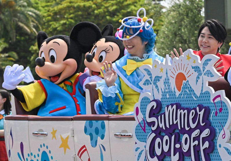 Tokyo Disney Resort teams up with Mrs. Green Apple in 'Summer Cool-off' program - The Mainichi