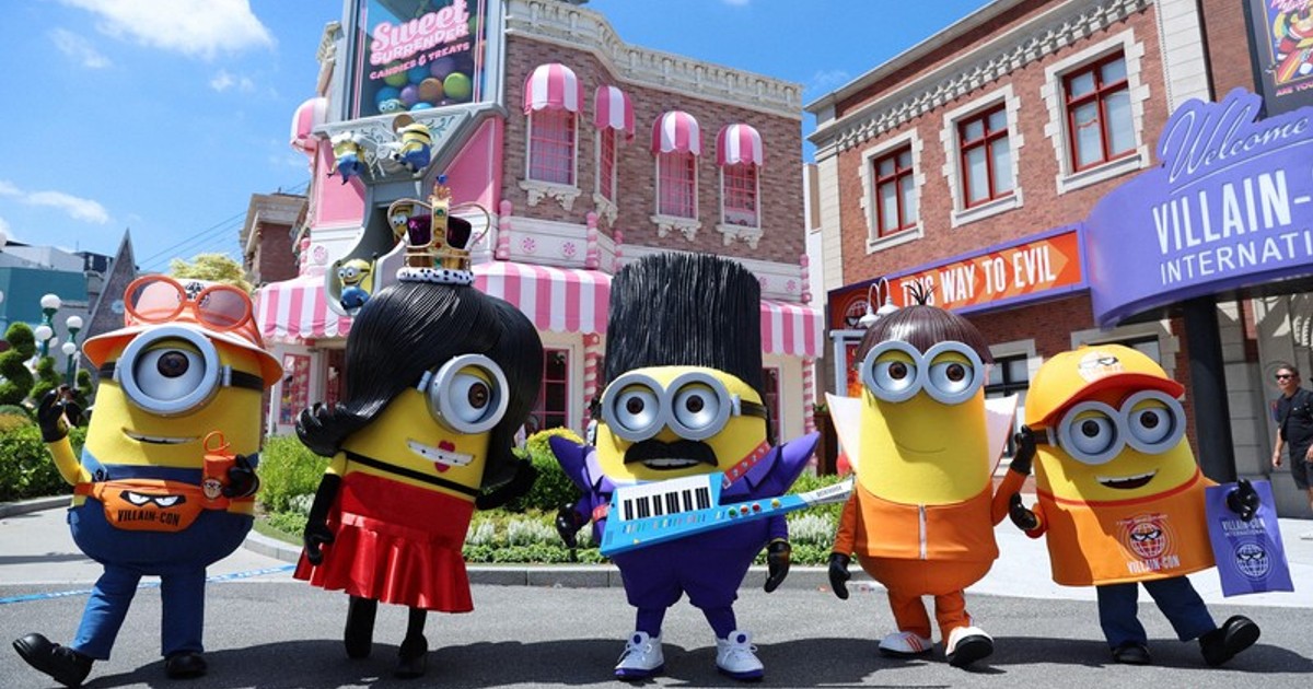 In Photos: Minions have a 'blast' with new Universal Studios Japan ...