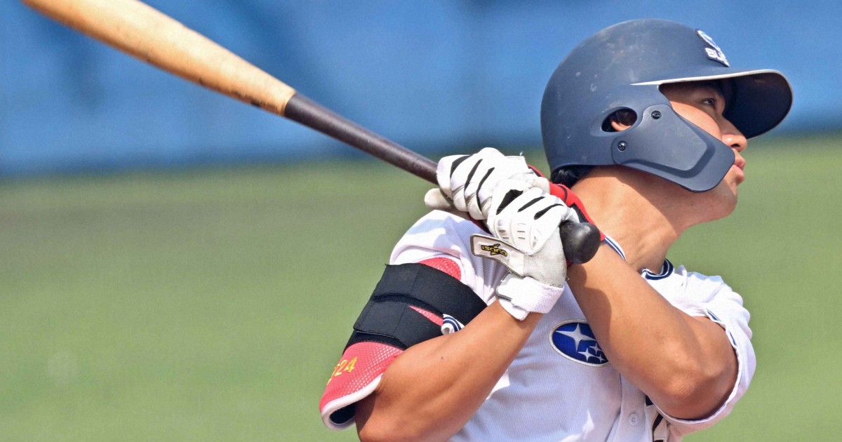 もっと社会人野球：「芯を外しても飛ぶ」パワーアップした4番 SUBARU・外山優希 | 毎日新聞