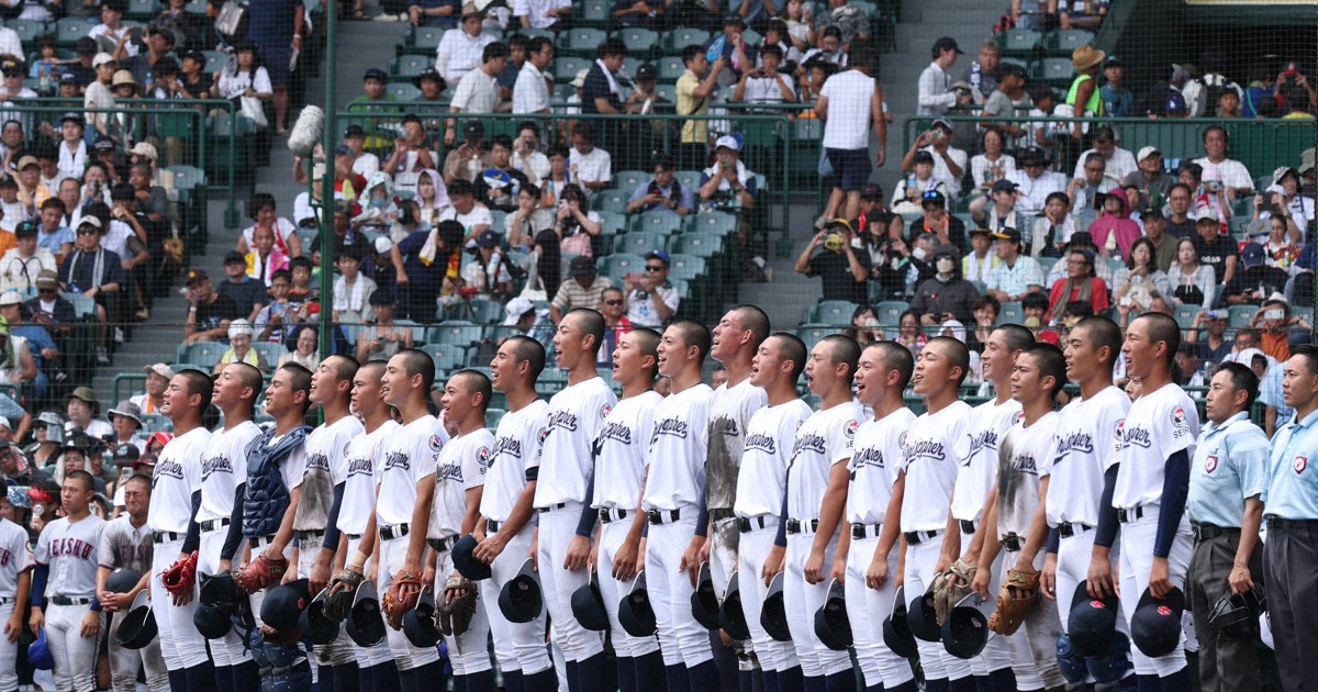 緊張吹っ切れ快勝に笑顔 初勝利の聖隷クリストファー 夏の甲子園 | 毎日新聞