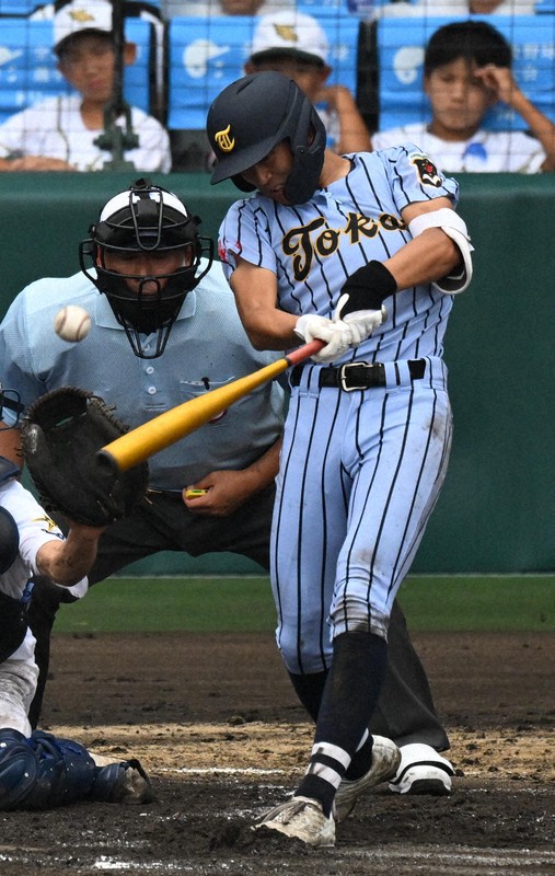 北海ー東海大熊本星翔（1回戦）全国高校野球2025 夏の甲子園 [写真特集9/16] | 毎日新聞
