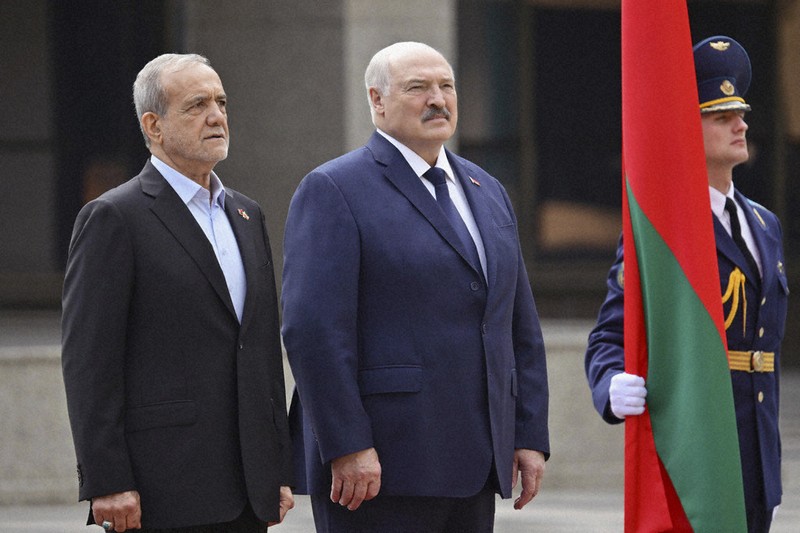 Russian allies Belarus and Iran agree to boost bilateral defense ties ...