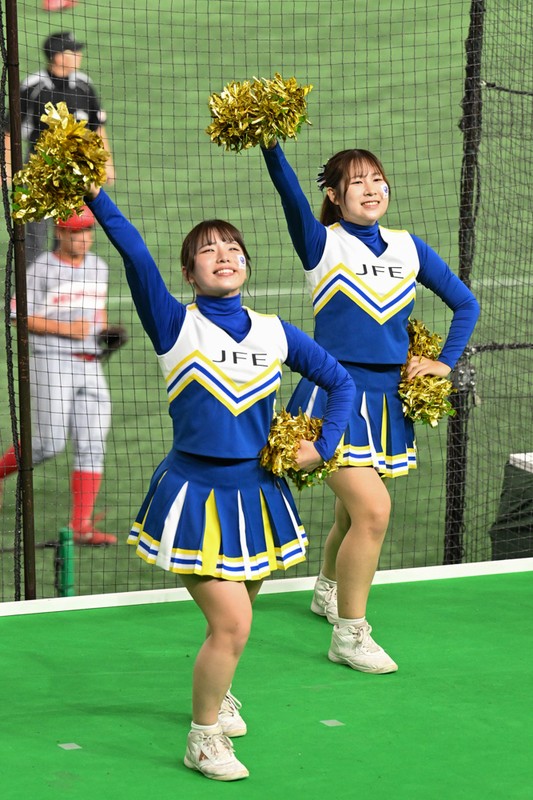 JFE西日本の応援団（1回戦）都市対抗野球2025 [写真特集1/31] | 毎日新聞