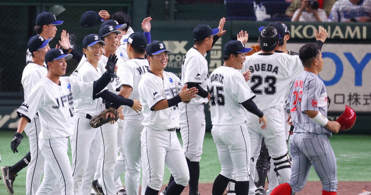 第96回都市対抗野球：JFE西、歓喜の1勝 3年ぶり初戦突破 Honda鈴鹿に八回逆転 ／岡山 | 毎日新聞