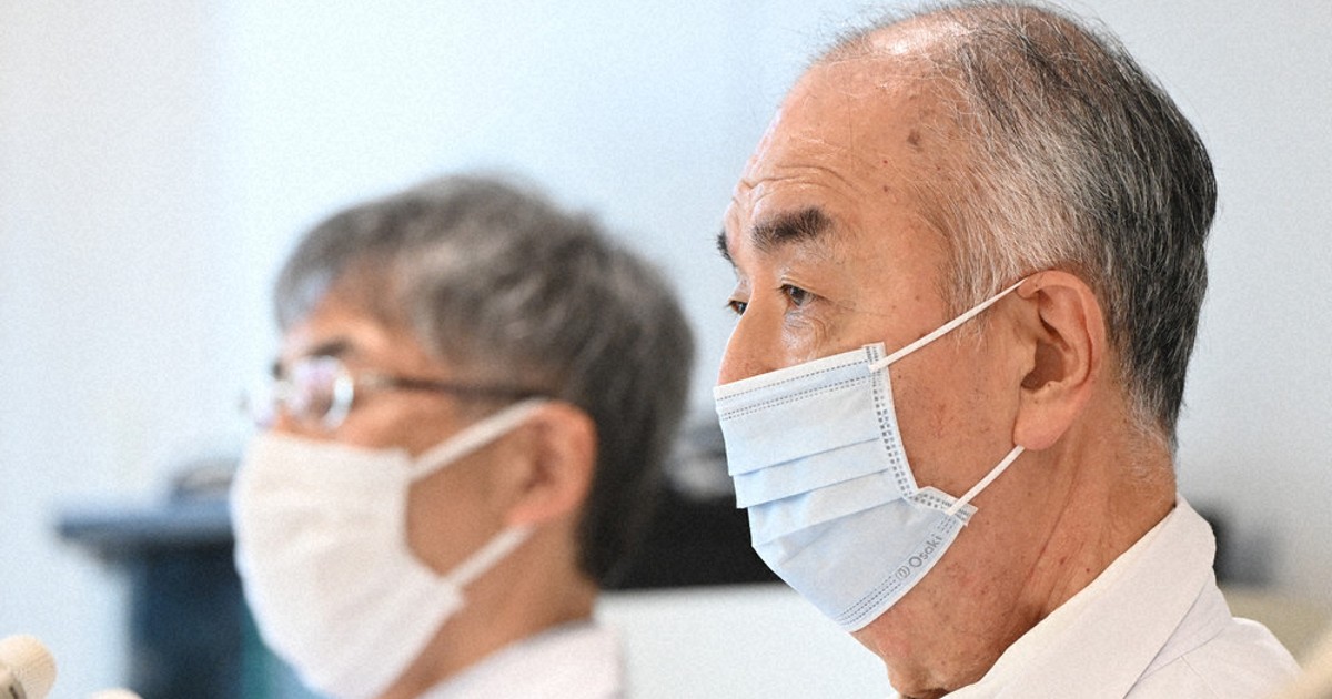 院長、誤投与を謝罪 患者死亡との関係否定 八幡総合病院 | 毎日新聞