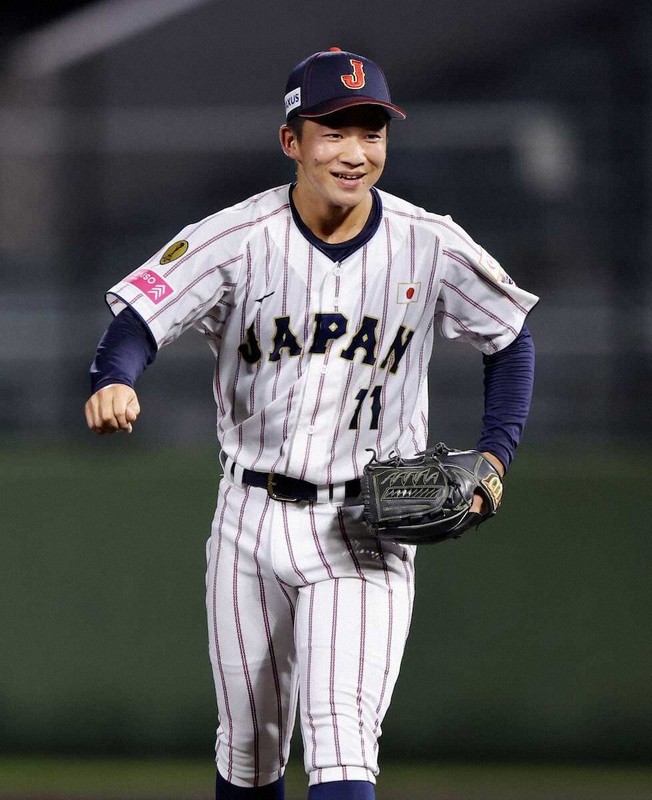 【U18】「開幕男」踏ん張った…森下が6回途中1失点、しかし打線がイタリアに苦戦（スポニチ） | 毎日新聞