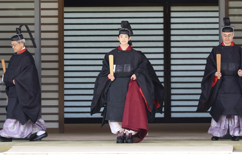 In Photos: Japan's Prince Hisahito formally recognized as adult in ...