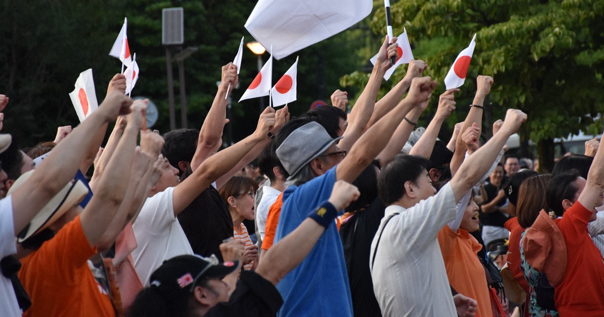 Japan's right-wing Sanseito party courts both conservatives, liberals ...