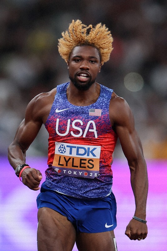 ライルズ、ボルトに並ぶ男子200メートル4連覇 世界陸上 | 毎日新聞