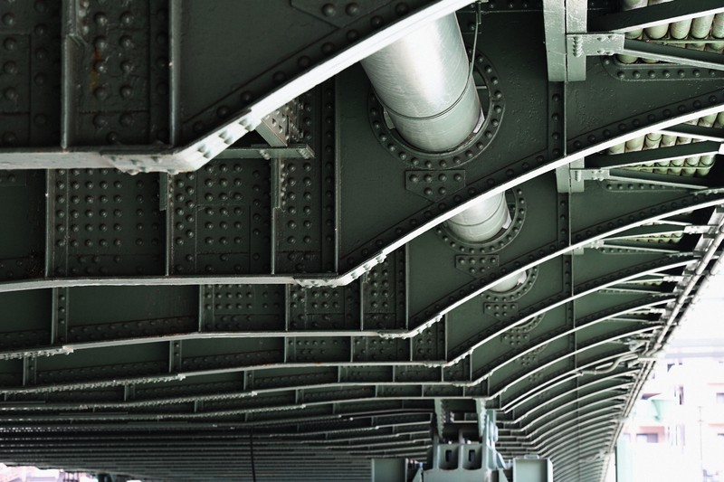 Retro Japan in Photos: Triple-arch bridge in Tokyo a symbol of recovery ...