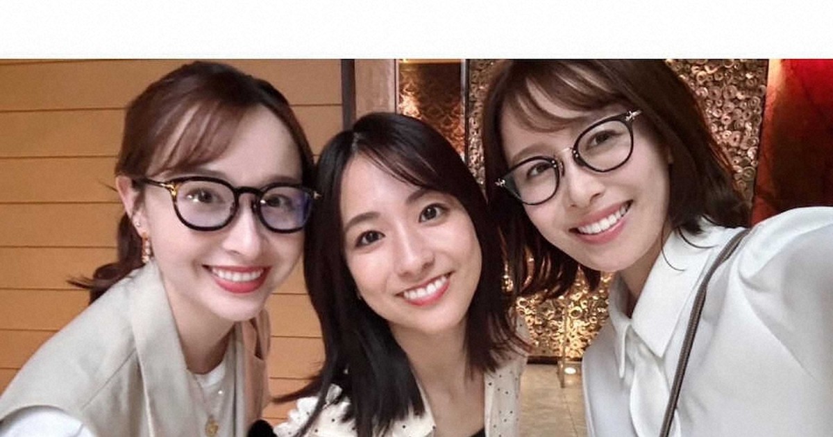TBS・宇賀神メグアナ「お誕生日おめでとう～」 同期“美人”女子アナ3S！「空前絶後の美女世代」の声（スポニチ） | 毎日新聞