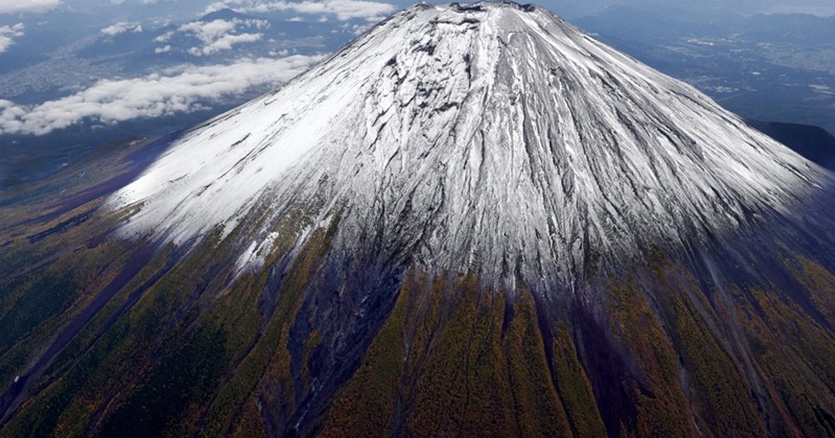 In Photos: Mt. Fuji gets season's 1st snowcap, 3rd latest on record ...