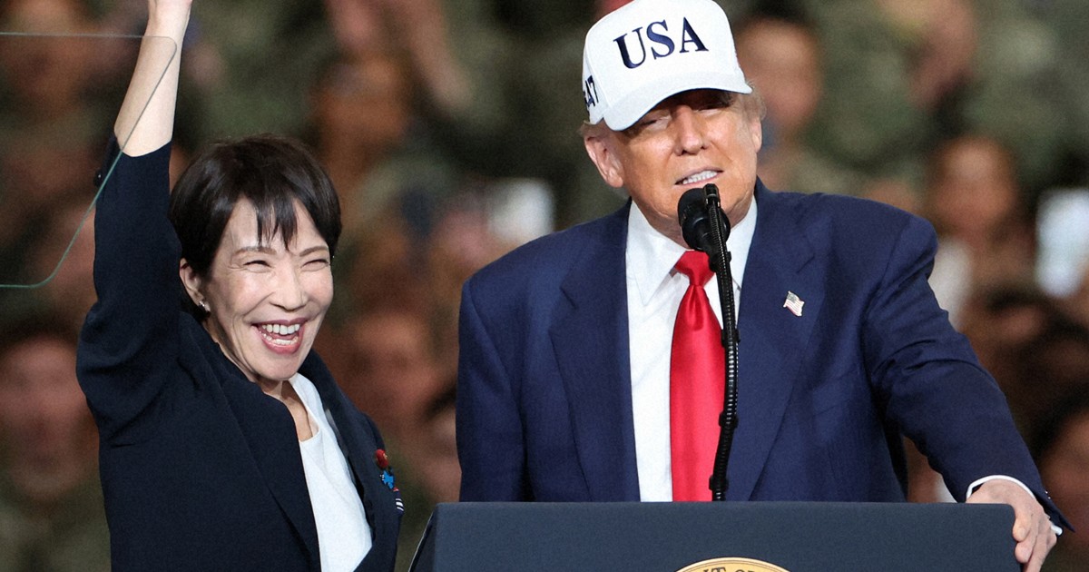 Japan PM Takaichi's behavior like 'a rock star' on US carrier with ...
