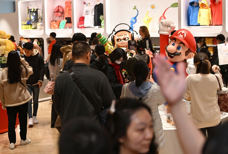 Nintendo opens 4th Japan store in Fukuoka, largest yet - The Mainichi