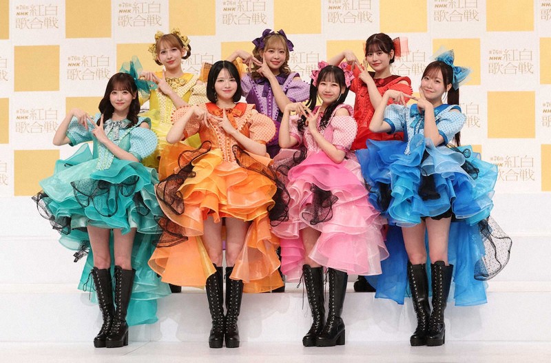 【紅白】FRUITS ZIPPER 悲願の初出場に「ほとんどが号泣」「思いが実を結び心からうれしい」（スポニチ） | 毎日新聞