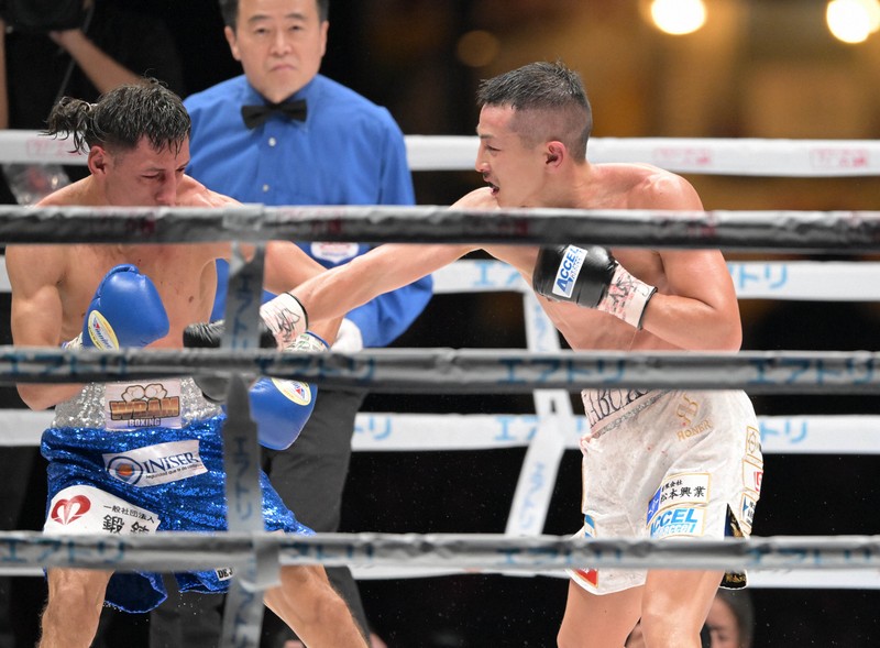 矢吹正道が初防衛 ボクシングIBF世界フライ級タイトルマッチ [写真特集1/15] | 毎日新聞