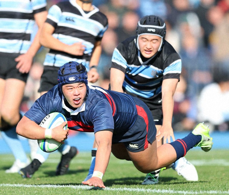 【高校ラグビー】常翔学園 88年度“幻の決勝”再現で茗渓学園に競り勝ち初戦突破 No・8山本が2T（スポニチ） | 毎日新聞