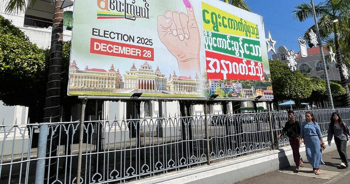 ミャンマー：ミャンマー低投票率でも「成功」 総選挙あす2回目投票 | 毎日新聞