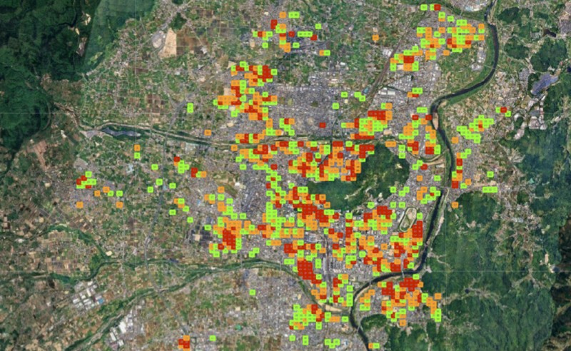 AI解析で水道管漏水リスク評価 衛星データも活用の福島市が優秀賞 | 毎日新聞