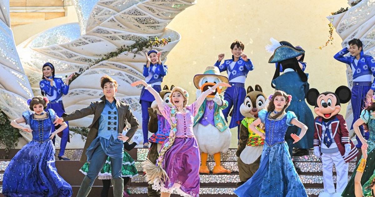 In Photos: 'Dance the Globe!' show debuts at Tokyo DisneySea ahead of ...