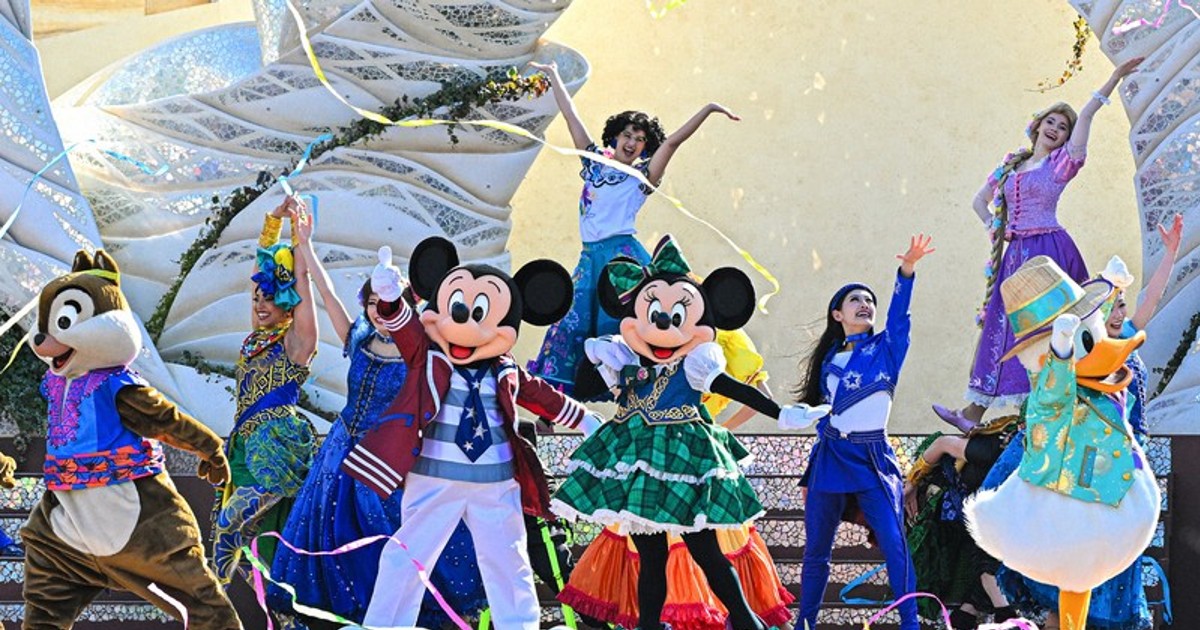 In Photos: 'Dance the Globe!' show debuts at Tokyo DisneySea ahead of ...