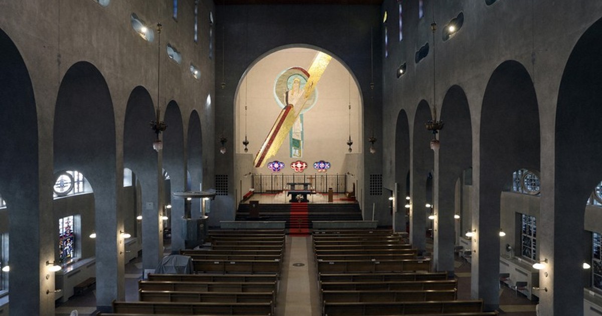 Retro Japan in Photos: World Peace Memorial Cathedral in Hiroshima a ...