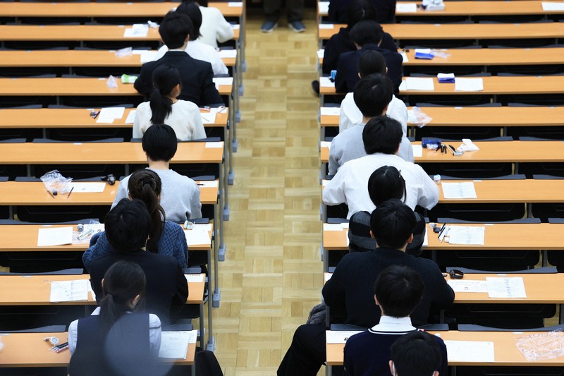 大学入学共通テストはじまる [写真特集1/7] | 毎日新聞