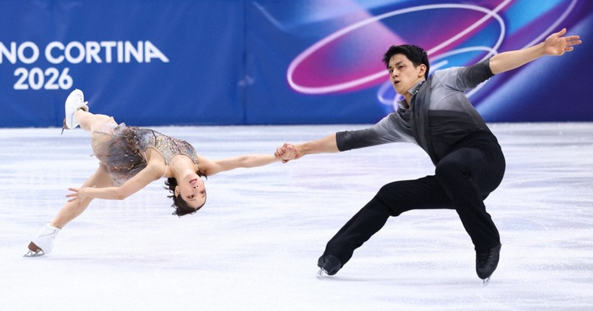 In Photos: Japan's Miura, Kihara win pairs figure skating gold at Milan ...