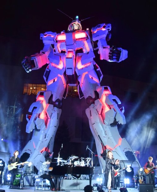 オリコンニュース：お台場「実物大ユニコーンガンダム立像」8月末で展示終了へ | 毎日新聞
