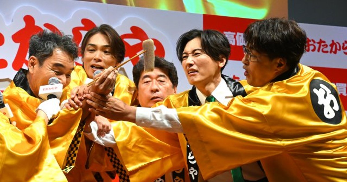 オリコンニュース：ダチョウ倶楽部、40周年も「現状維持！」 若手から大ベテランまで感謝「みんながずっと僕らと遊んでくれた」 | 毎日新聞