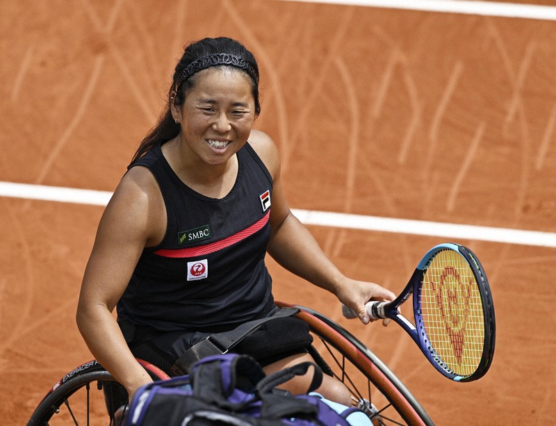 車いすテニス・小田凱人、決勝へ 上地結衣は敗退 全仏オープン | 毎日新聞
